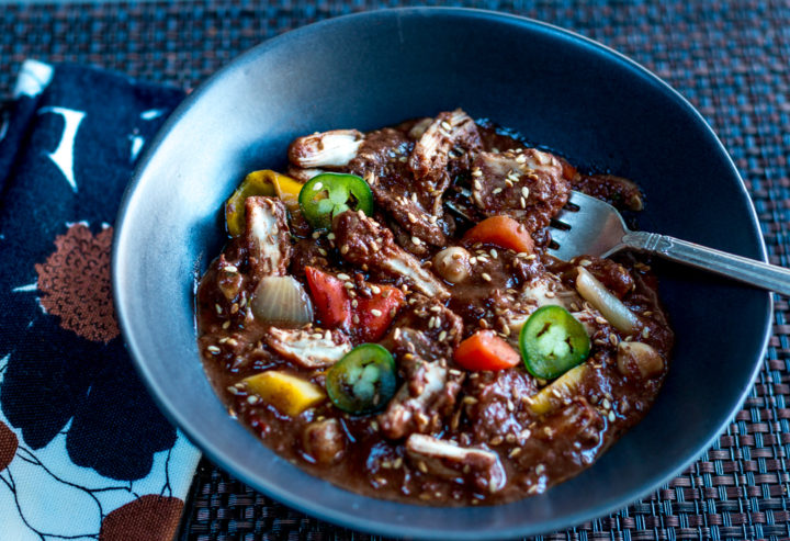 Incredible Instant Pot Mole Chicken & Vegetables - A Zest for Life