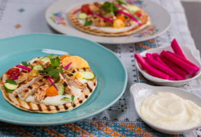 Grilled Lebanese Chicken with Garlic Sauce - A Zest for Life