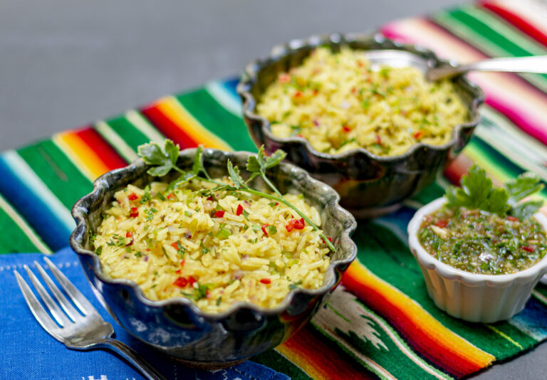 Karen's Puerto Rican Sofrito Rice - A Zest for Life