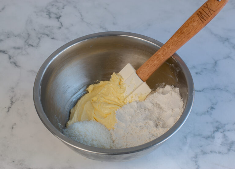 Coconut Heart Shaped Sablé Cookie - Gluten Free - A Zest for Life
