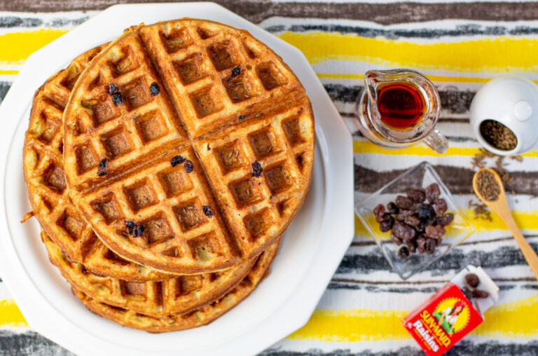 Karen's Irish Soda Bread Waffles - A Zest for Life