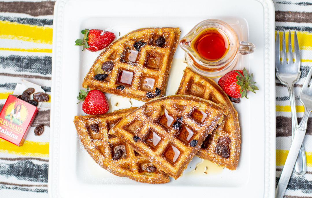Karen's Irish Soda Bread Waffles - A Zest for Life