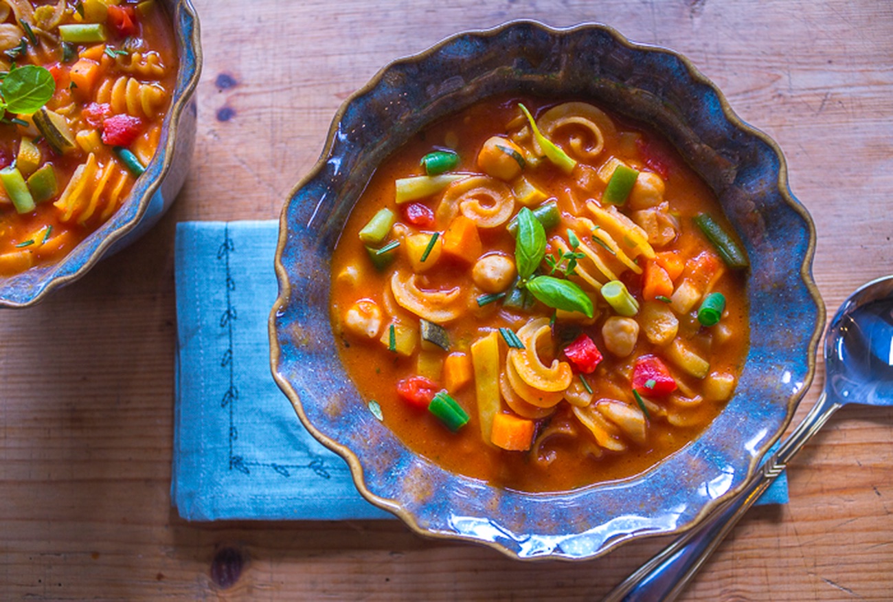Karen's Very Veggie Minestrone - A Zest for Life