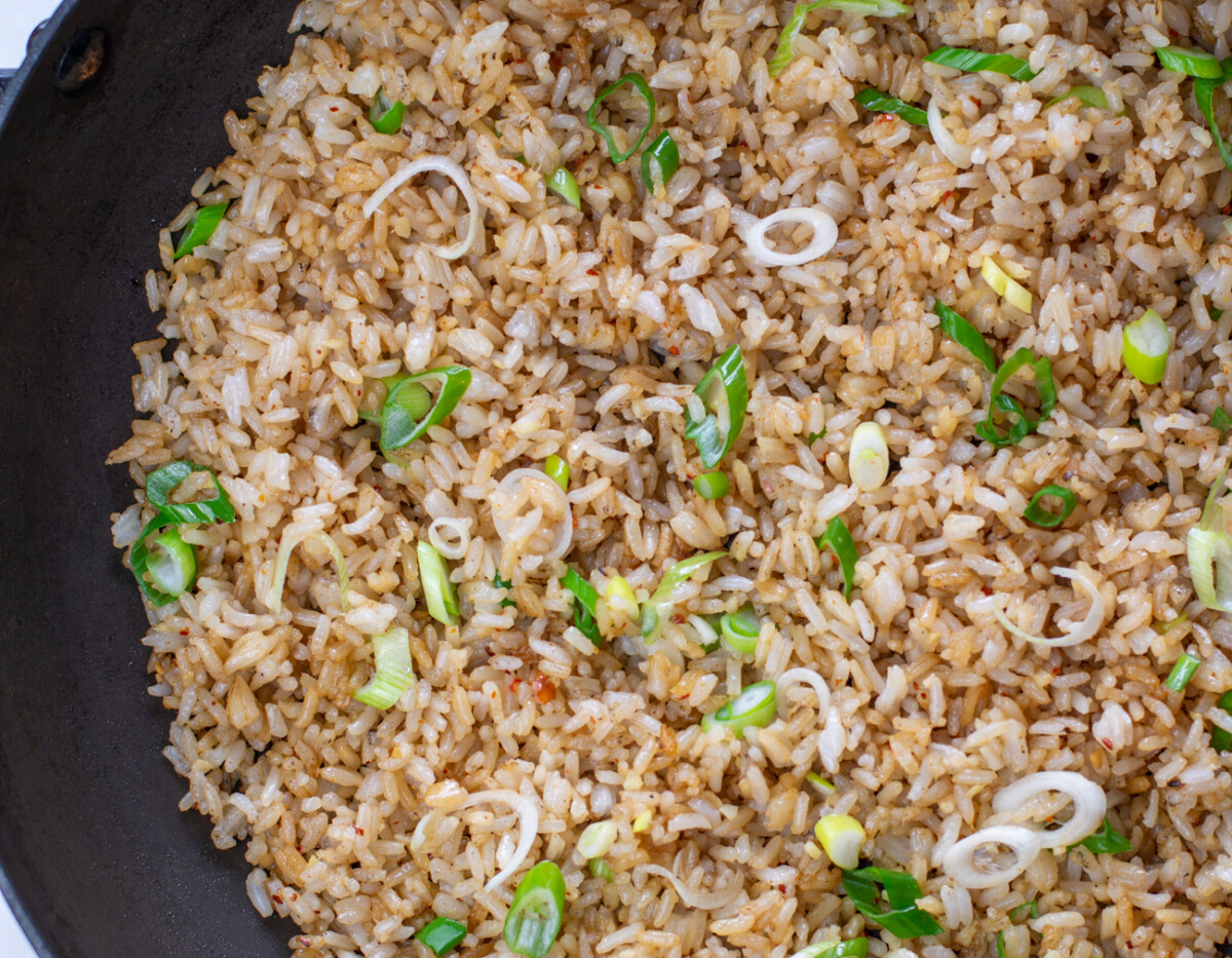 Karen's Spring Vegetable Fried Rice - A Zest for Life