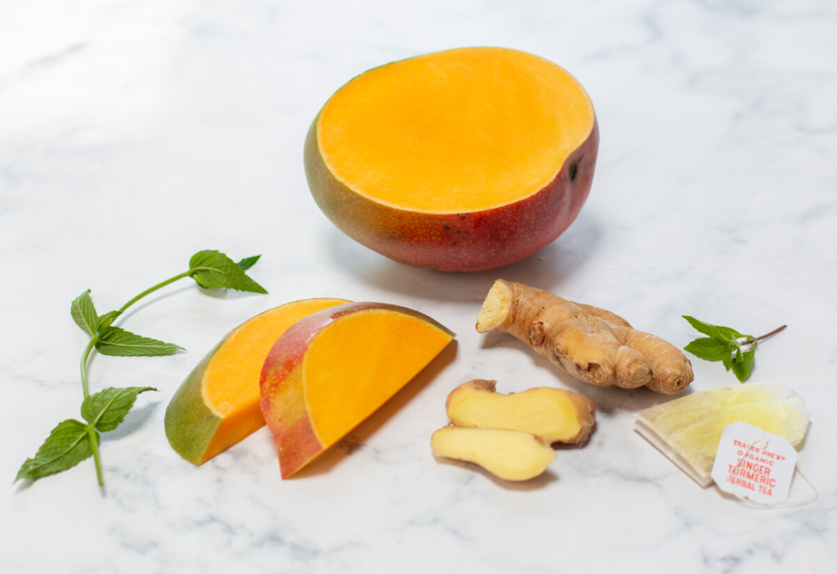 Karen's Mango Sorbet with Ginger & Turmeric - A Zest for Life