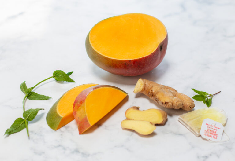 Karen's Mango Sorbet with Ginger & Turmeric - A Zest for Life