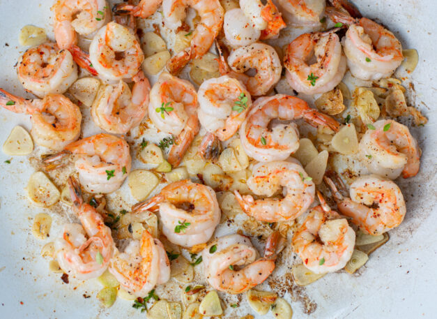 Karen's Quick Butterflied Shrimp & Garlic - A Zest for Life