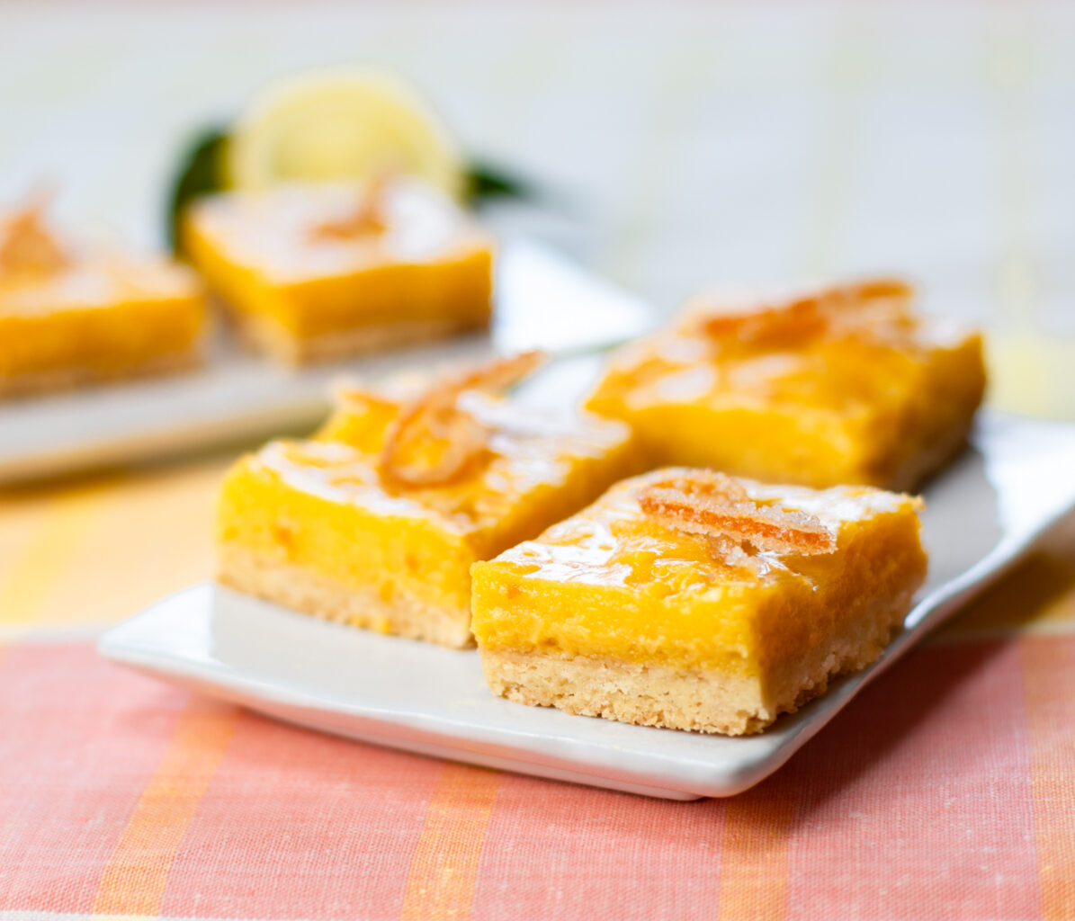 Karen’s Lucious Orange-Lemon Bars - A Zest for Life