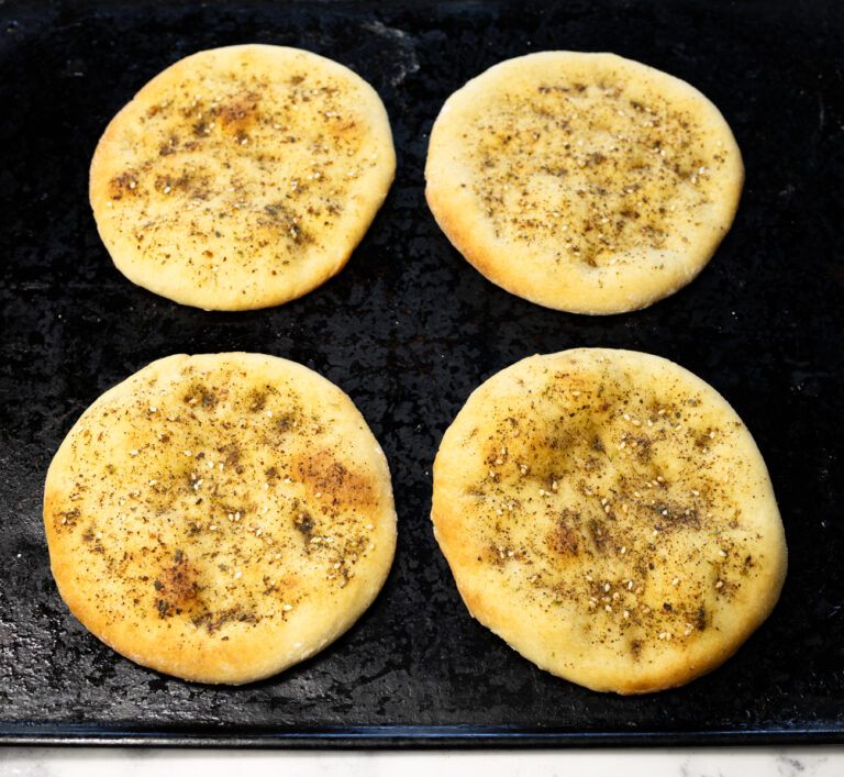 Karen's Middle Eastern Za'atar Flat Bread - A Zest for Life