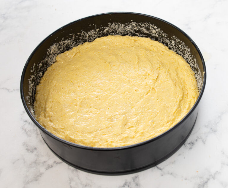 Karen's Upside-Down San Marzano Tomato Topped Cornbread - A Zest for Life