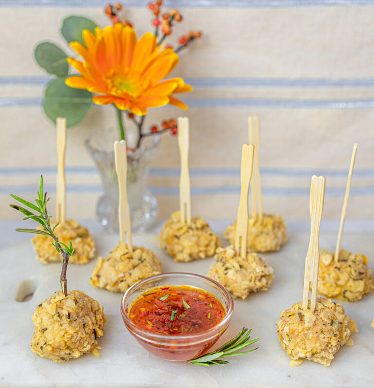 Rosemary Potato Chip Crusted Chicken Appetizer - A Zest for Life